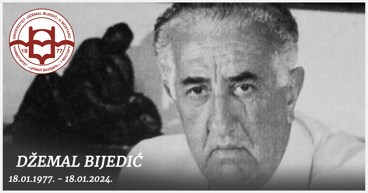 47 godina od smrti Džemala Bijedića | Univerzitet "Džemal Bijedić" u ...